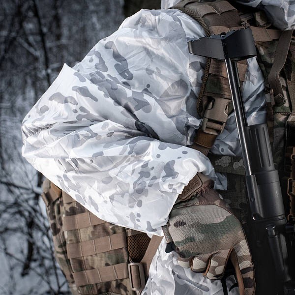 Camouflage Multicam Alpine White Winter Militaria Hunting Airsoft Snow ...