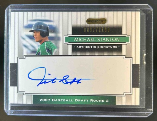2008 Razor Signature Series Michael Stanton Auto #/1199 | eBay