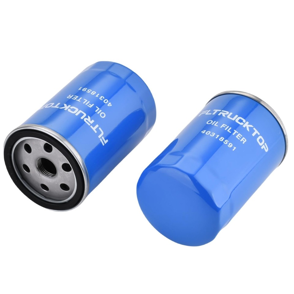 2PCS 40318591 Oil Filter with LS Tractor XG3100 XR3100 XR4100 XU6100 ...