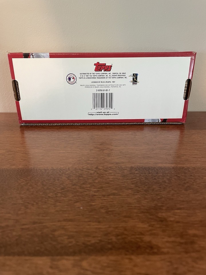 1997 Topps Baseball Complete Set Series 1 & 2 495 Cards, 8 Insert Cards ...