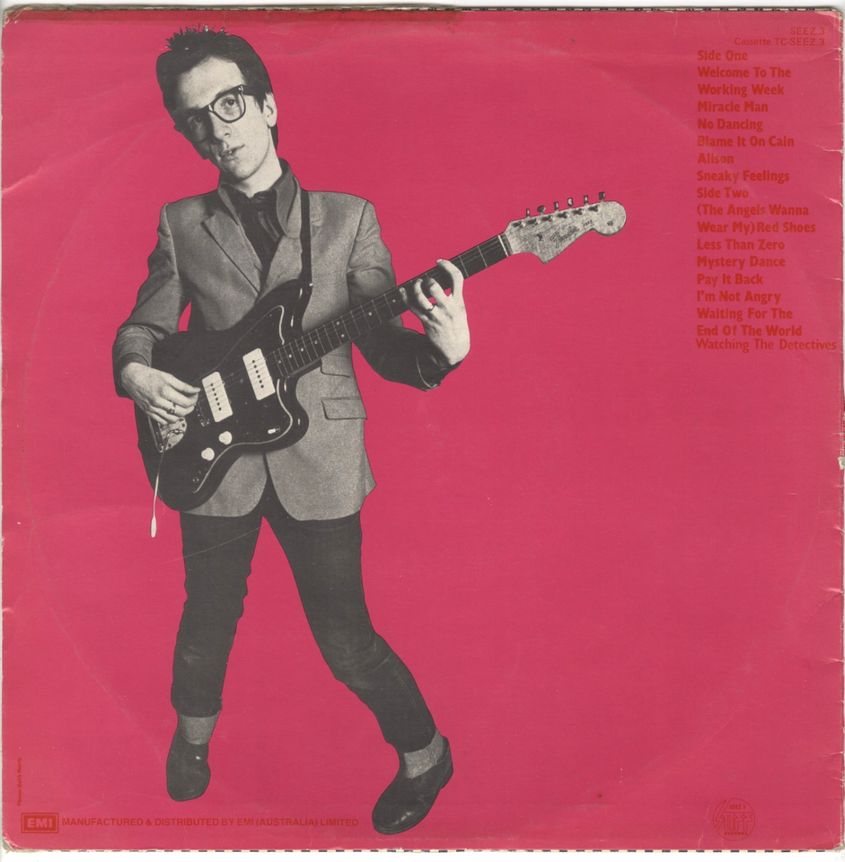 Elvis Costello & Clover My Aim Is True Stiff Australia SEEZ-3 Rare 12 ...