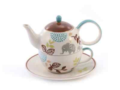 Cha Cult Tea For One Set Ole 0,4l - handbemalte Keramik von Cha Cult ...