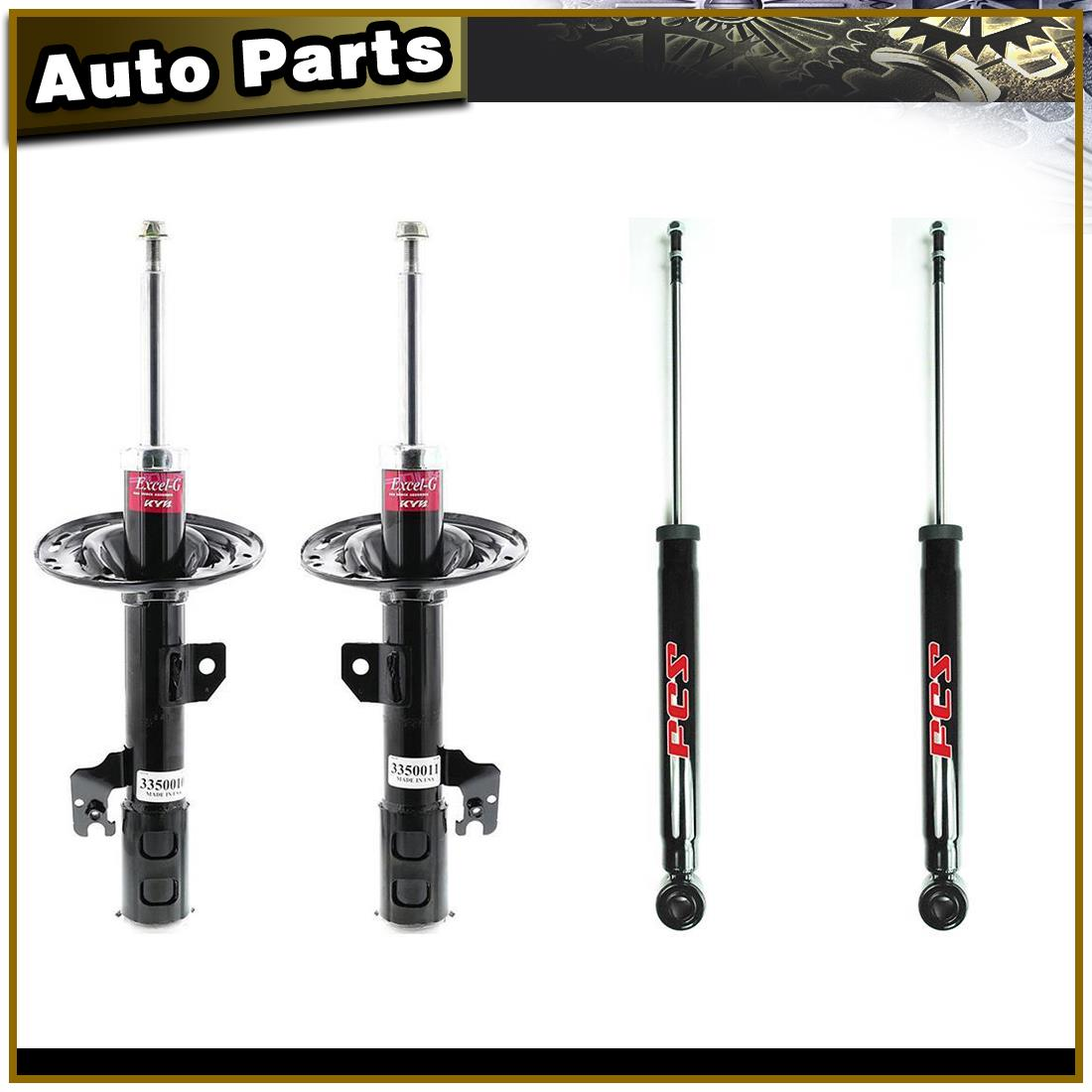 Shocks Absorbers Struts Fits Toyota Sienna Fwd 3.5L 2020 2019 2018 2017 ...
