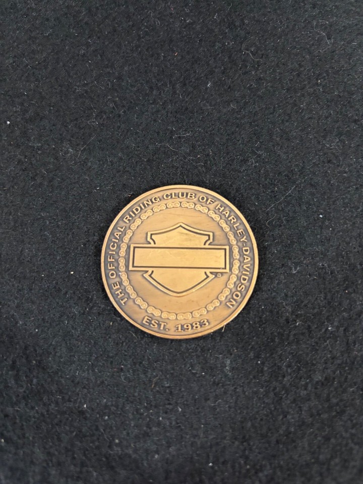 Harley Davidson HOG Challenge Coin | eBay