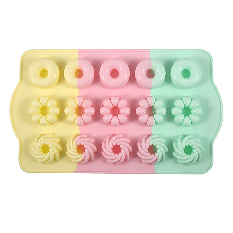 Cake Silicone Mold Flower Chocolate Cake Mold Holiday Decoration Baking ...