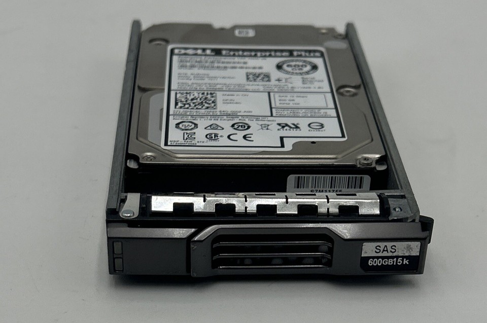 Dell Compellent 600GB 12Gb/s 15K RPM SAS Server HDD ST600MP0005 /w ...