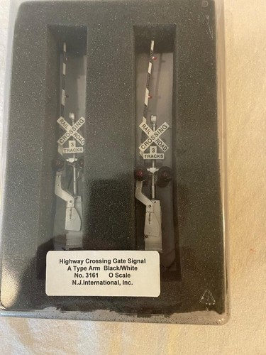 O scale NJ International 3161 Scale brass highway crossing gates | eBay