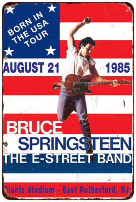 Bruce Springsteen - Born in the USA Tour reproduction Vintage Look ...