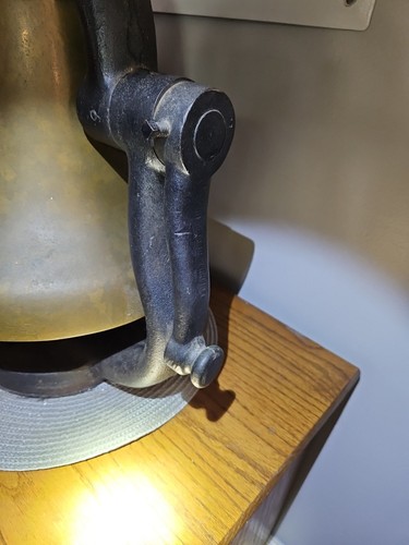 Antique Howard Brass Steam Locomotive Bell 12" Diameter *Local Pickup ...