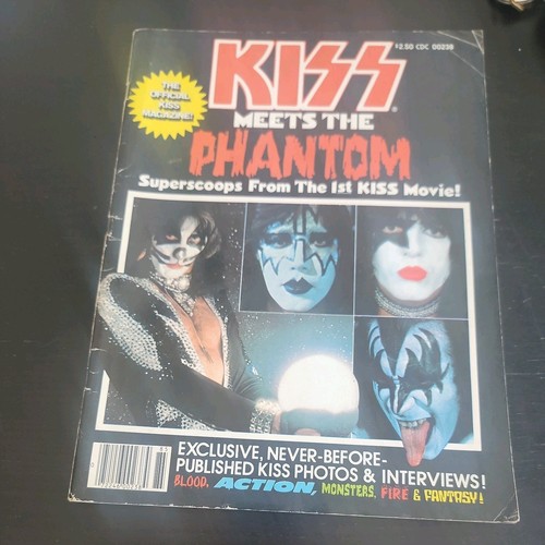 1978 KISS Meets The Phantom Official Movie Magazine….Complete | eBay