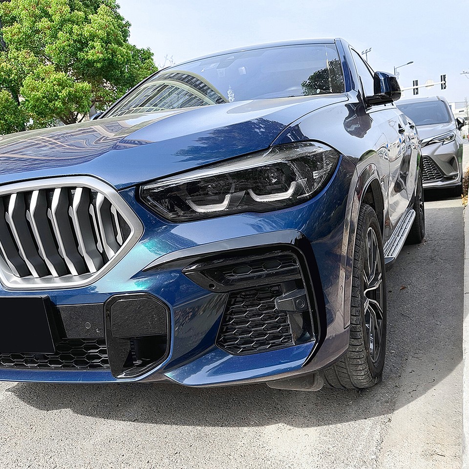 Car Front Bumper Side Air Vent Trim For BMW X6 G06 M Sport 2019-2022 ...