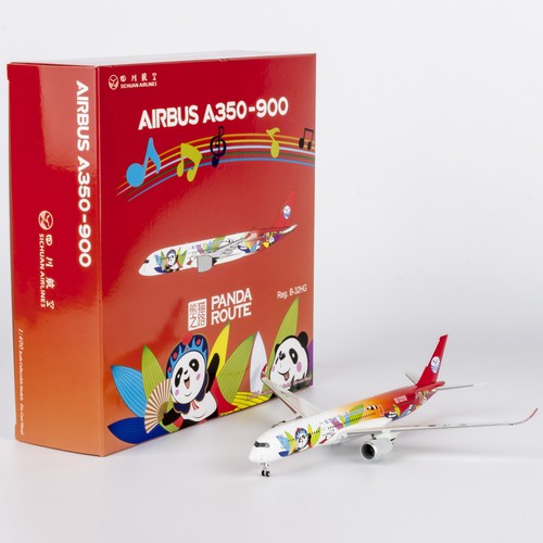 NG 1/400 Panda Livery Sichuan Airlines Alloy Aircraft Model A350-900 B ...