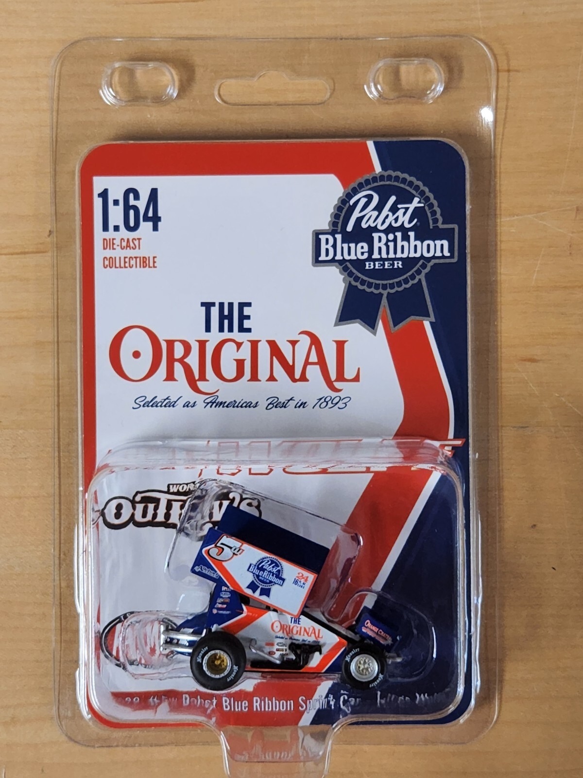 2022 #5 Lucas Wolfe Pbst Blue Ribbon Beer 1/64 ACME Sprint Car Diecast ...
