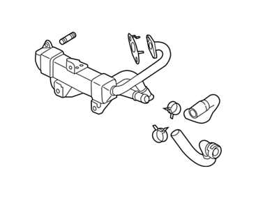 OEM 28410-04900 Diesel EGR Valve Cooler Ups/Ems for Kia Picanto 2018 ...