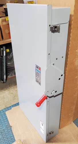 NEW SIEMENS HF365RA 400A FUSIBLE SAFETY SWITCH, NEMA-3R (SAME AS SQD ...