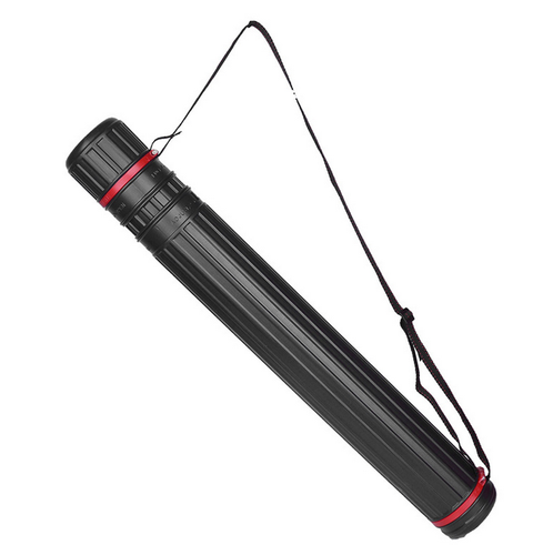 Adjustable Archery Arrow Quiver Holder Case Back Shoulder Tube 64-107cm ...