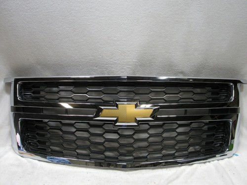 15 16 17 2015 2016 2017 CHEVY TAHOE SUBURBAN FRONT GRILLE P/N 23440914 ...