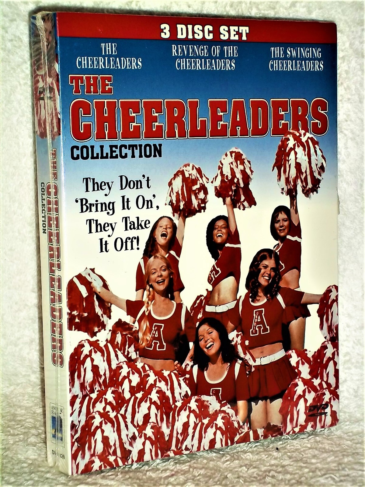 The Cheerleaders Collection (DVD, 2003, 3-Disc) Colleen Camp Rosanne ...