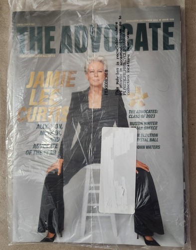 The Advocate & Out Magazine Combo Nov/Dec 2023 - Jamie Lee Curtis ...