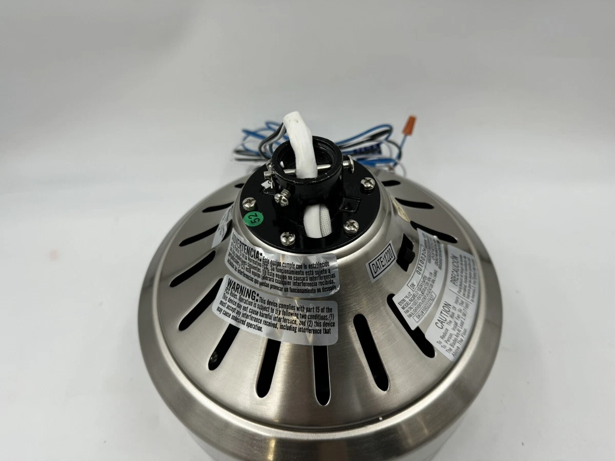 Mercer 52 In Led Indoor Brushed Nickel Ceiling Fan Installation ...