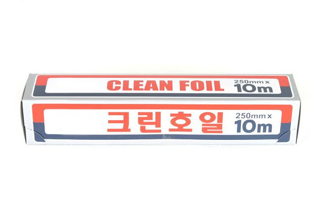 CLEAN FOIL Aluminum Foil 250mm x 10M Cooking Roll Paper Kitchen Made in ...