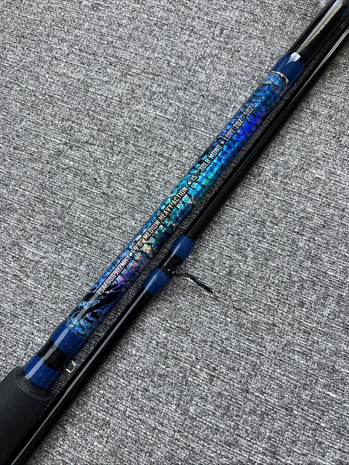 TSUNAMI Surf Rods - Spinning Crabbing Mono 9’ Fishing Pole - GET UP TO ...