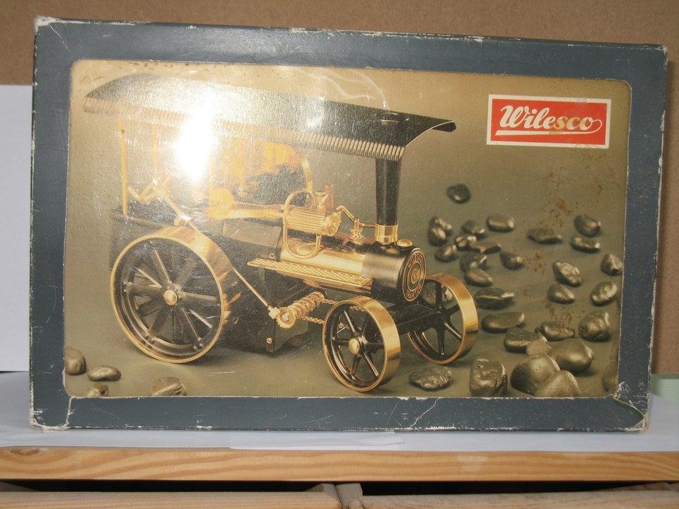 Wilesco Live Steam Traction Engine Model D406 - Boxed | eBay UK