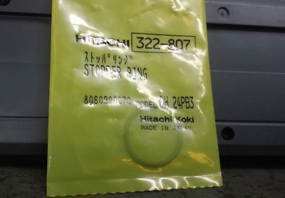 Hitachi 322-807 Stopper Ring Genuine part for Rotary Hammer | eBay