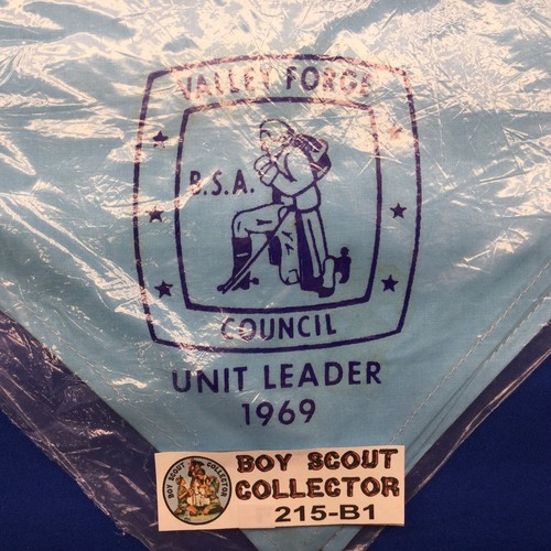 Boy Scout 1969 Valley Forge Council Unit Leader Neckerchief | eBay