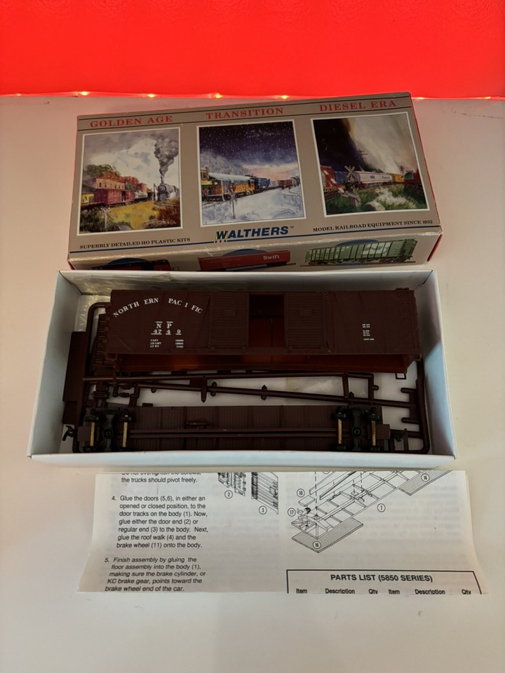 Lot Of Model Train Accessories - 6 Sets - Variety Train Model Kits ...