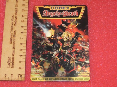 Warhammer 40,000 Codex Angels of Death Coaster Beer Mat 2nd Edition ...