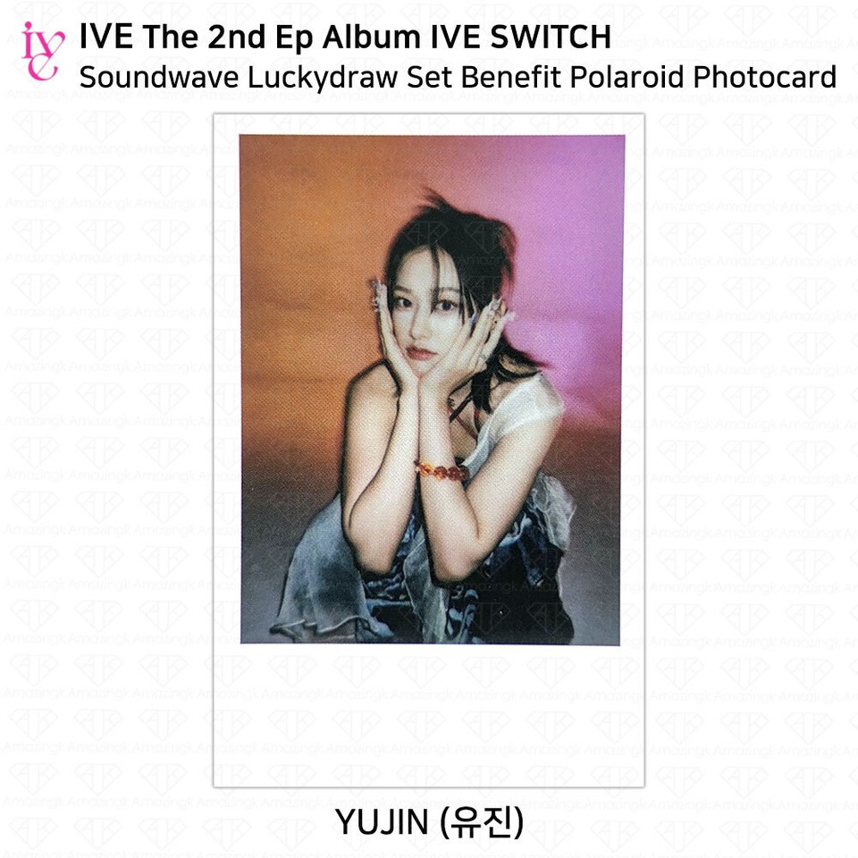 IVE The 2nd EP Album IVE SWITCH Soundwave 1st Lucky Draw Photocard PC ...