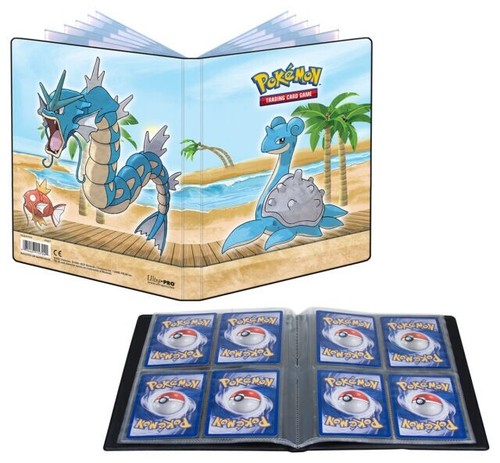 Lapras Gyarados Magikarp Seaside 4 Pocket Portfolio Pokemon Binder ...