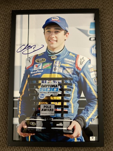 Chase Elliott. autograph signed 11x17 Framed photo NASCAR global COA | eBay