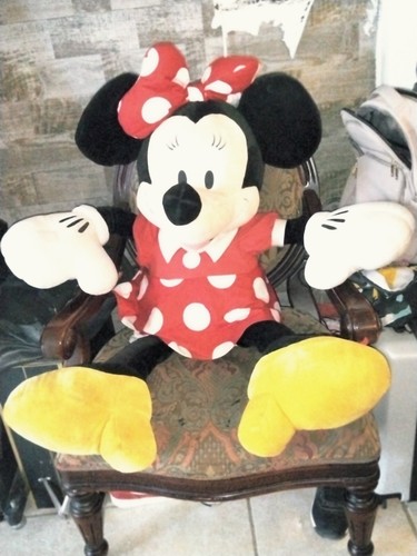 Jumbo / Large Minnie Mouse - Plush Stuffed Animal - 28" doll Disney | eBay