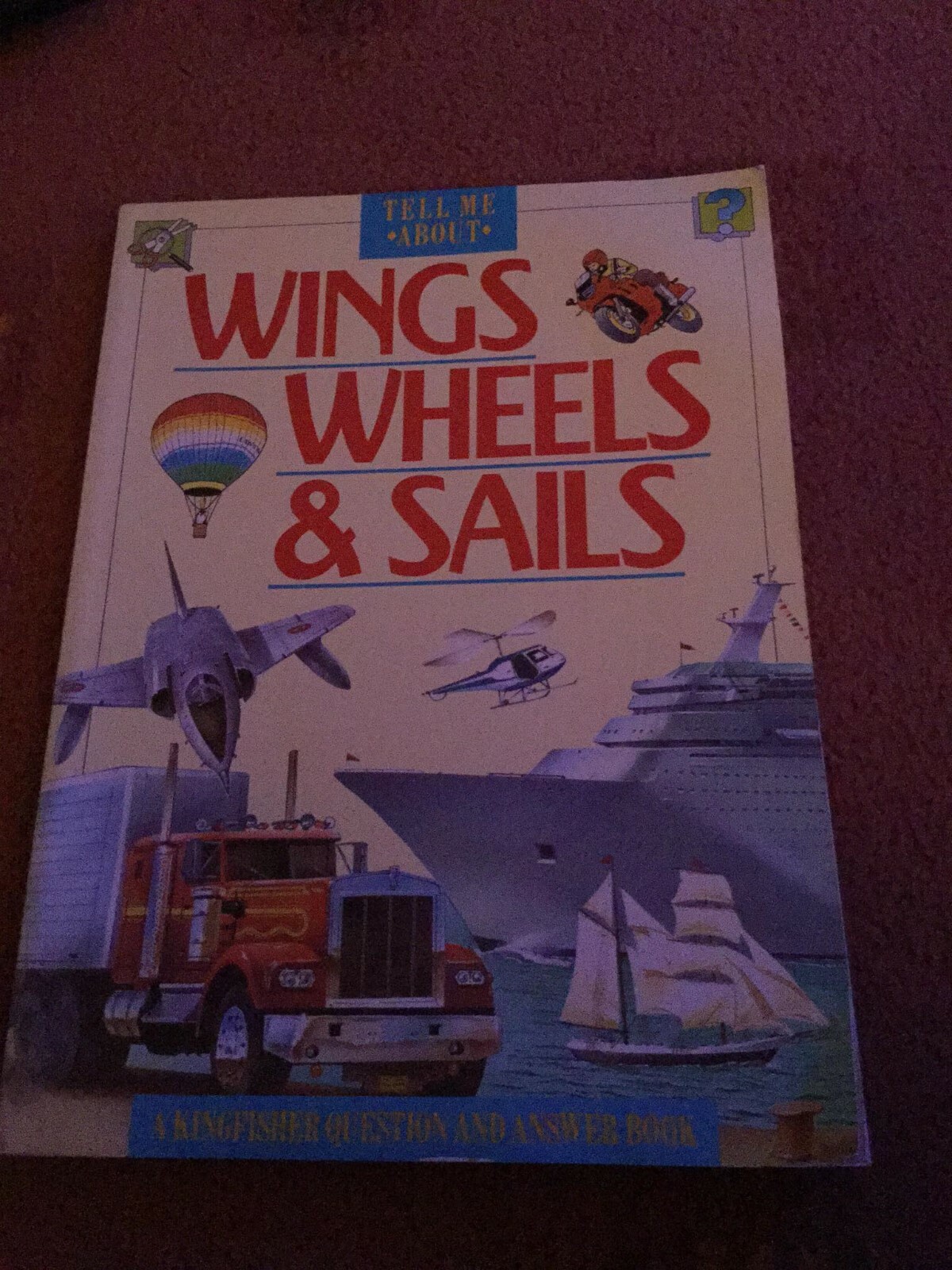 Wings, Wheels and Sails - Paperback Book | eBay