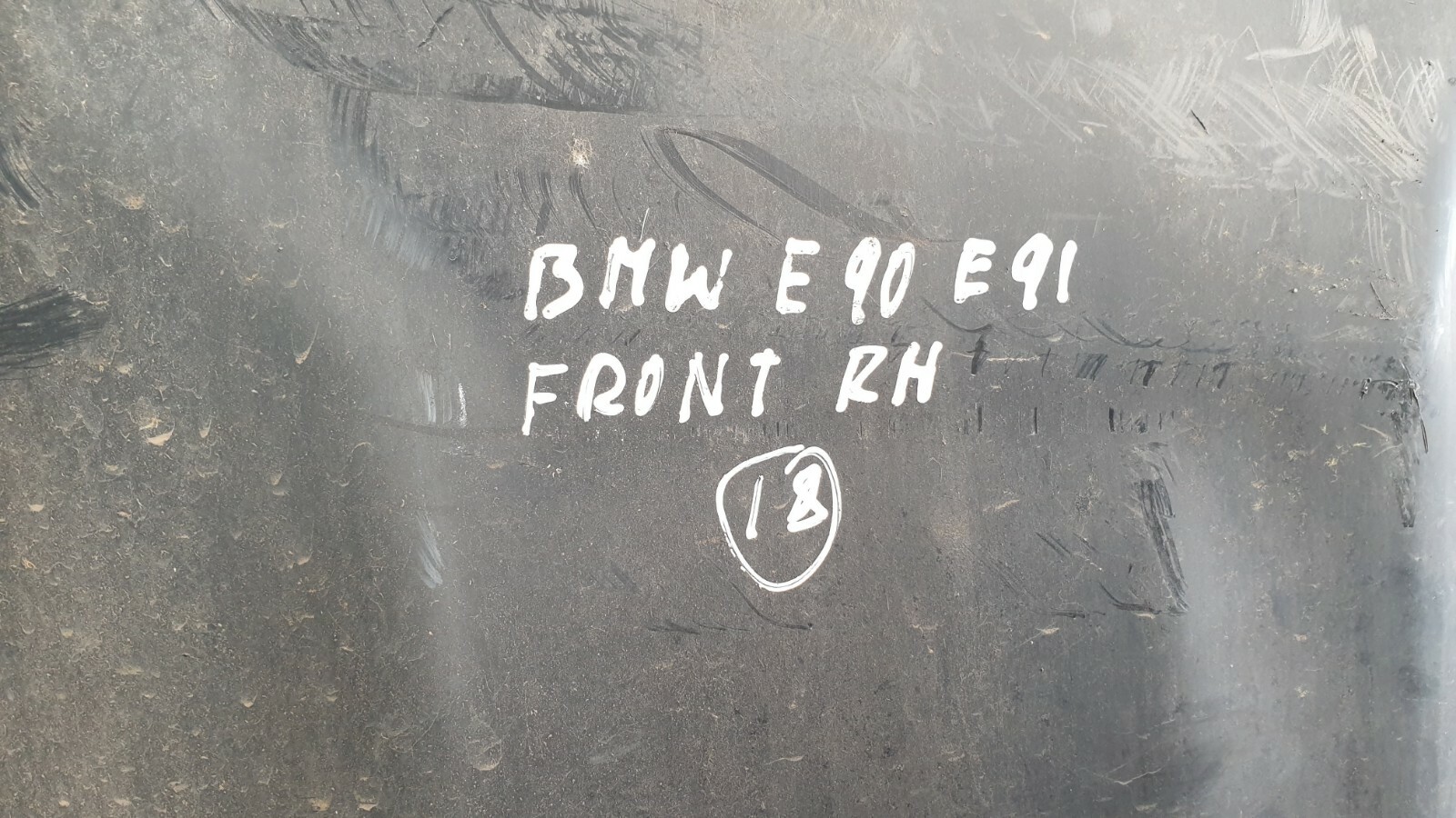 BMW 3 SERIES E90 E91 06-12 FRONT RIGHT SIDE ARCH LINER 51717059378 ...