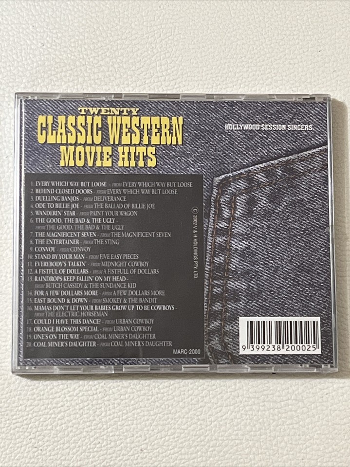 Twenty Classic Western Movie Hits CD - NEW & SEALED | eBay