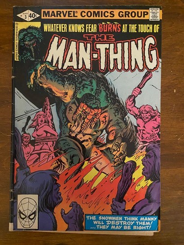 MAN-THING #3 (Marvel, 1979) G | eBay