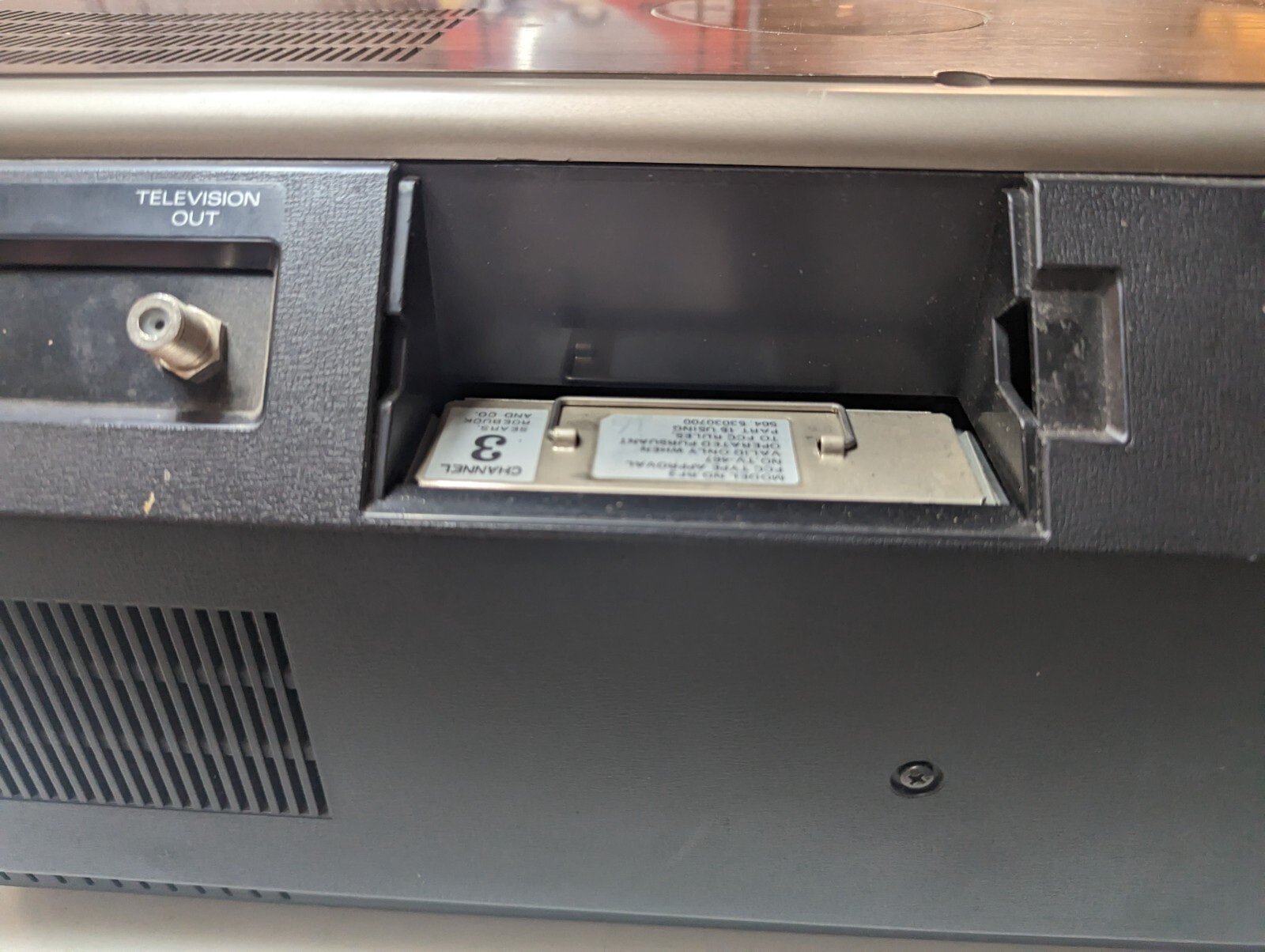 RARE Vintage Sears Betamax Betavision VCR Player Recorder Wood Grain ...