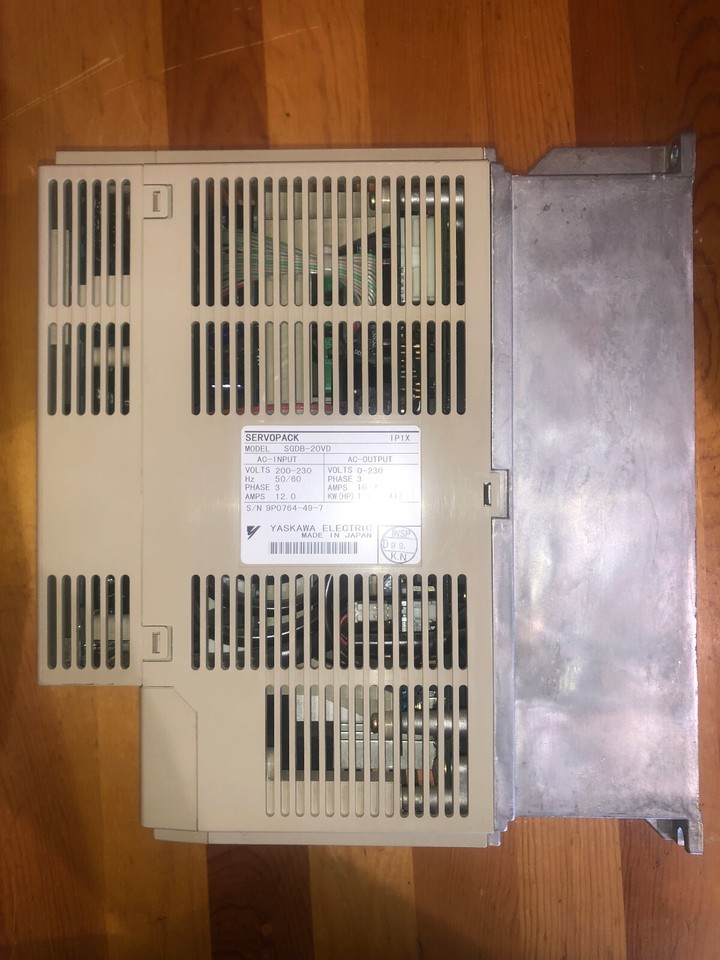 Yaskawa Servopack SGDB-20VD, SGDB20VD 200-230v 12a 3 phase | eBay