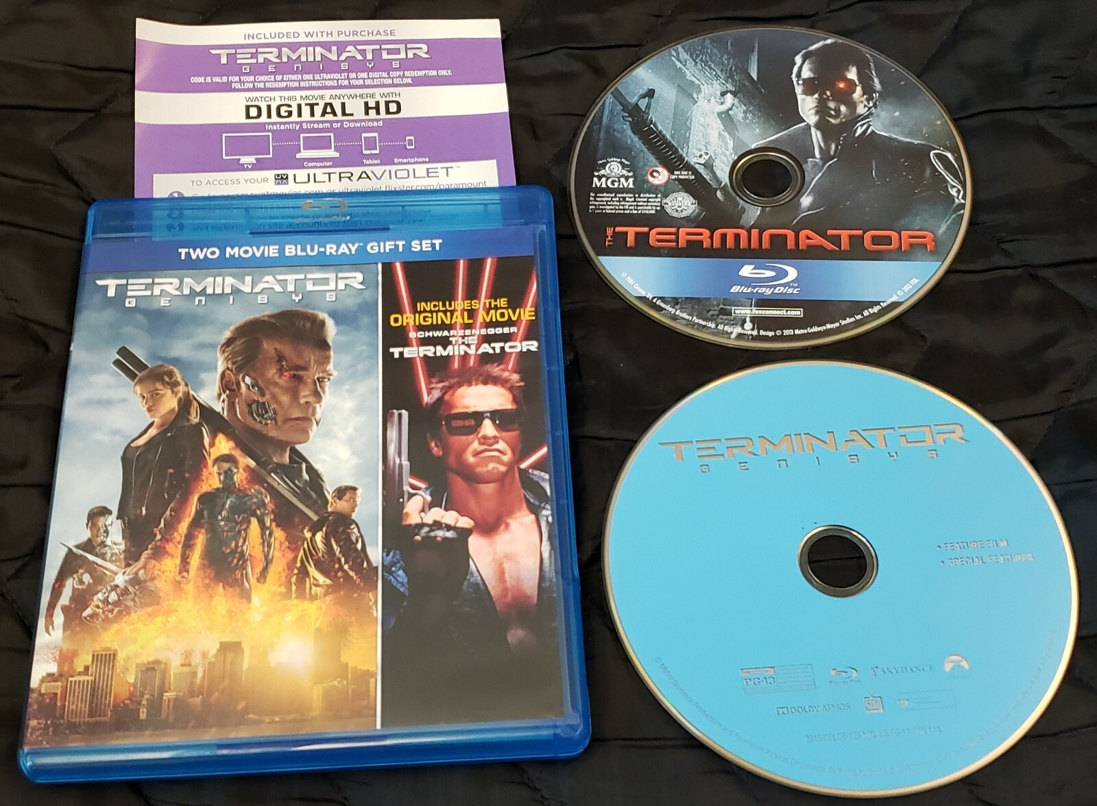 Terminator Genisys/Terminator Double Feature (Blu-ray, 2015) | eBay