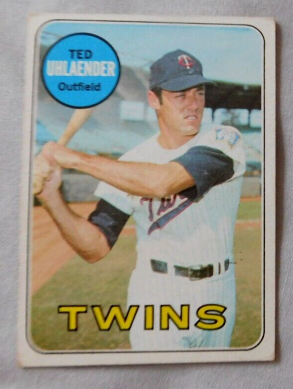 1969 Topps Ted Uhlaender Twins #194 Baseball Card ex+ | eBay