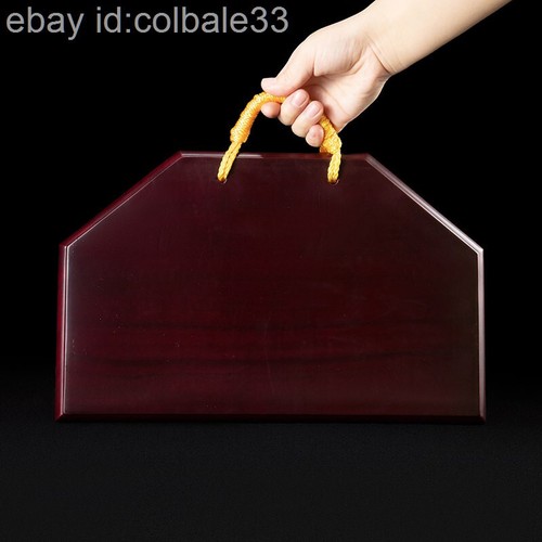 38cm 15" Rosewood engrave Yun ban Buddhism Temple Hit board Reporting ...