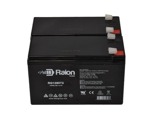 12V 8Ah T2 Terminal replacement battery for Crown Embassy 12CE7.5 2pack ...