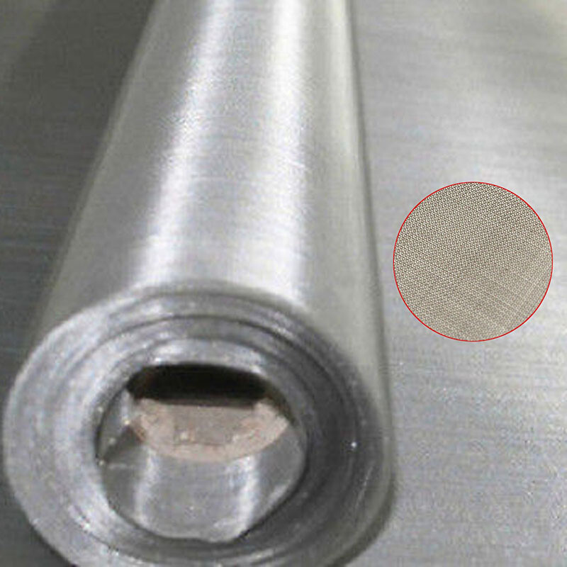 10/100/300/500 Mesh Stainles Steel Micron True Fine Screen Filtration ...