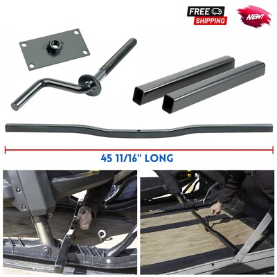 Heavy Duty Snowmobile Trailer Tie Down Bar Secure Kit for Traveling ...