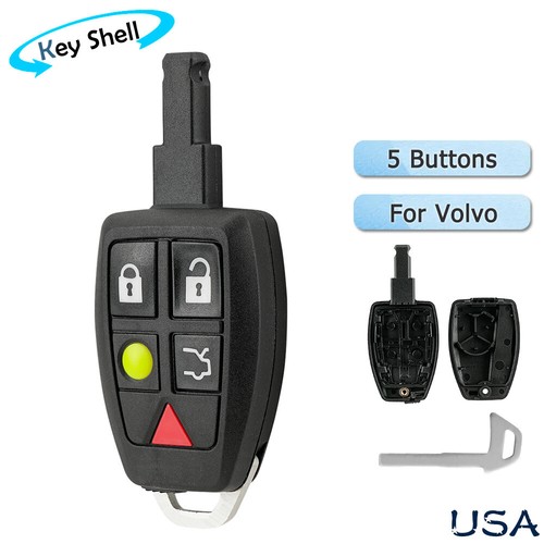 KR55WK49259 Remote Car Key Case Shell Fob for Volvo C30 S40 V50 C70 ...