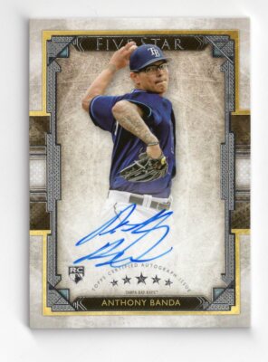 2018 Topps Five Star Autograph Anthony Banda RC | eBay