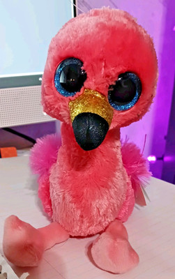 Gilda The Flamingo TY Beanie Boos Babies Plush Toy Stuffed Animal 9" | eBay